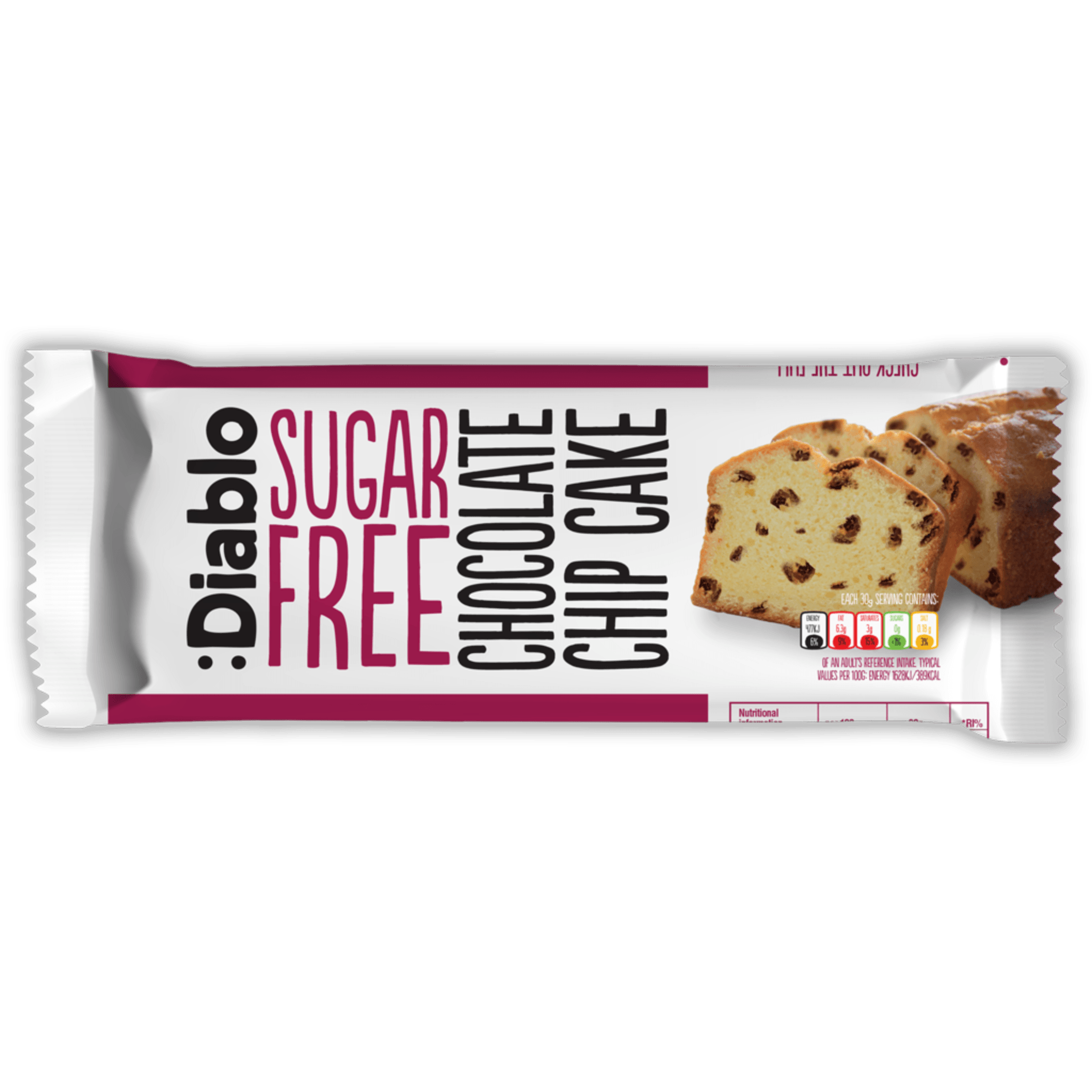 Diablo Sugar-Free Choc Chip Cake | Yummy Diabetic Treats – Scran.ie