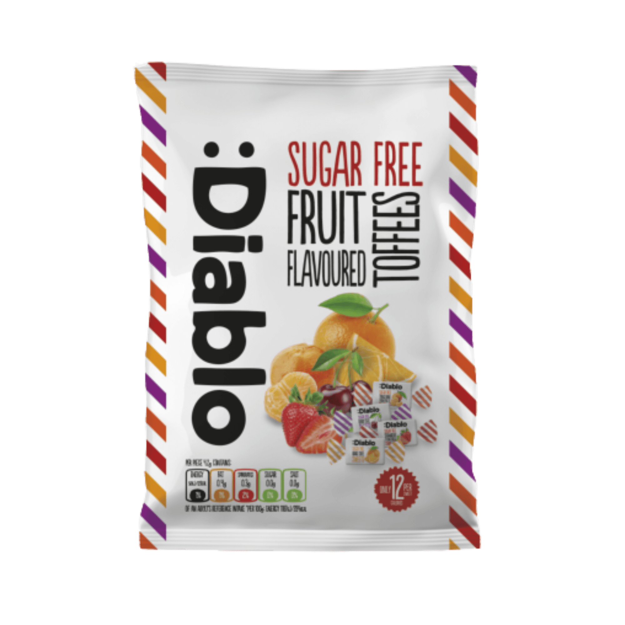 :Diablo | Sugar Free Fruit Toffee Sweets | Diabetic Sweets – Scran.ie