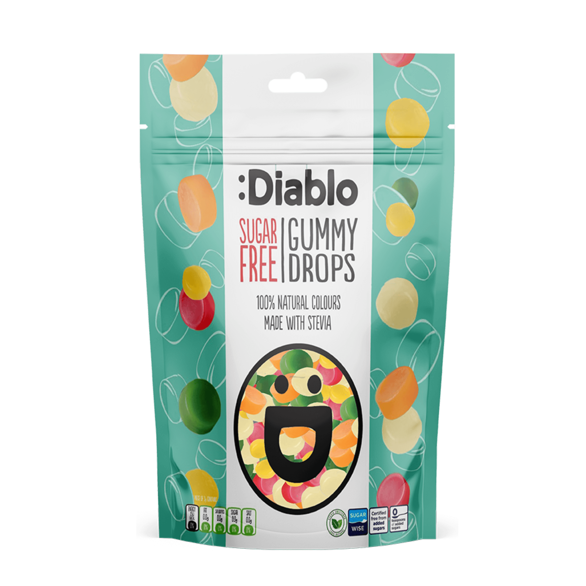 :Diablo | Sugar Free Gummy Drops | Diabetic Candy | Scran.ie